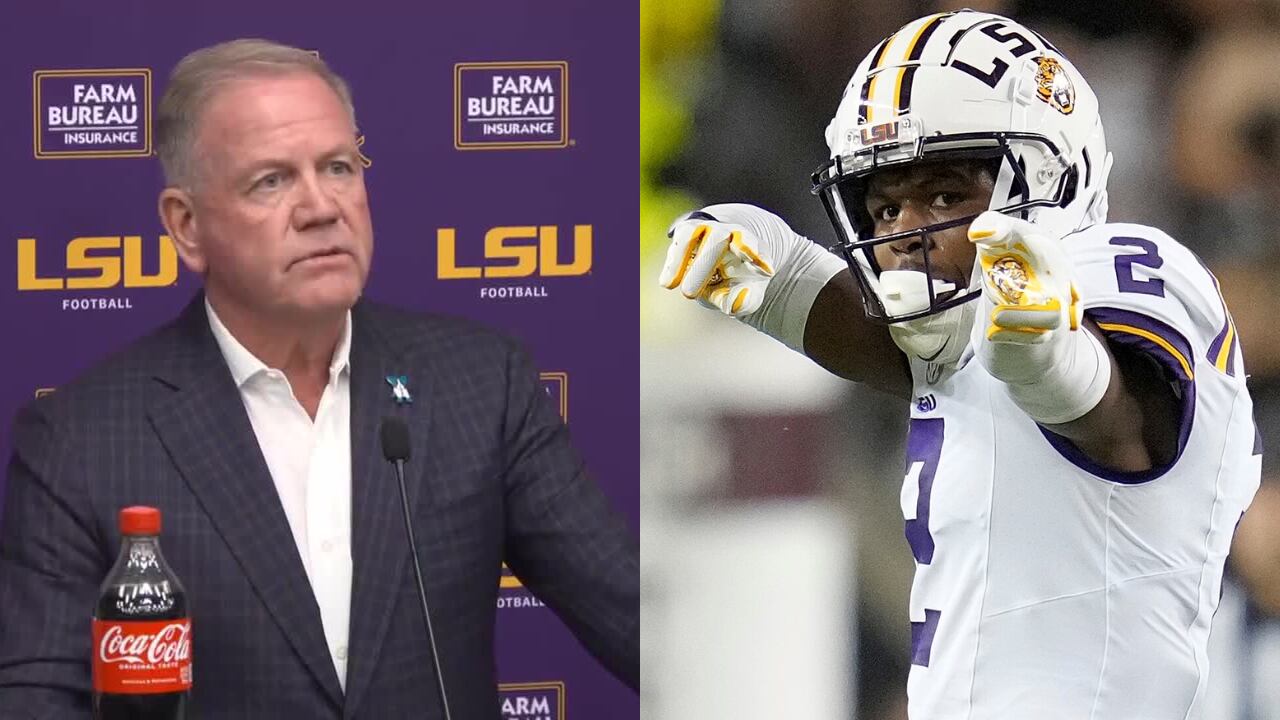 Brian Kelly reacts as new video raises questions in Kyren Lacy case