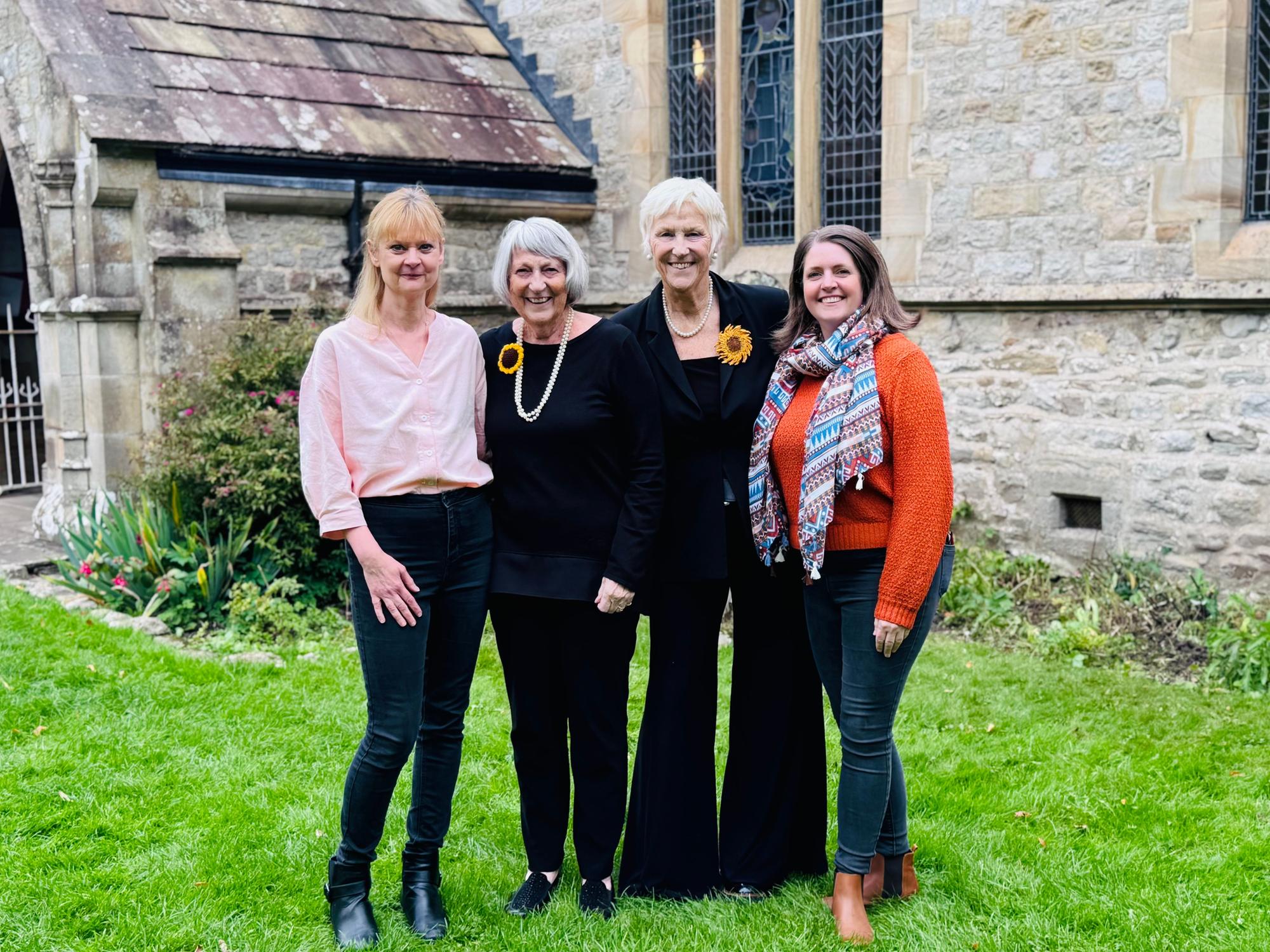 Cast of upcoming Calendar Girls stage production makes emotional visit ...