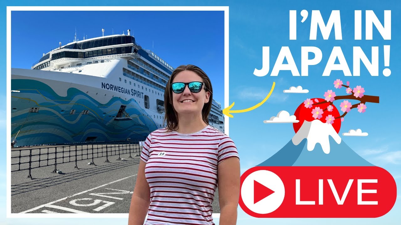 #ad • Live: Cruising on the Norwegian Spirit! Let's chat