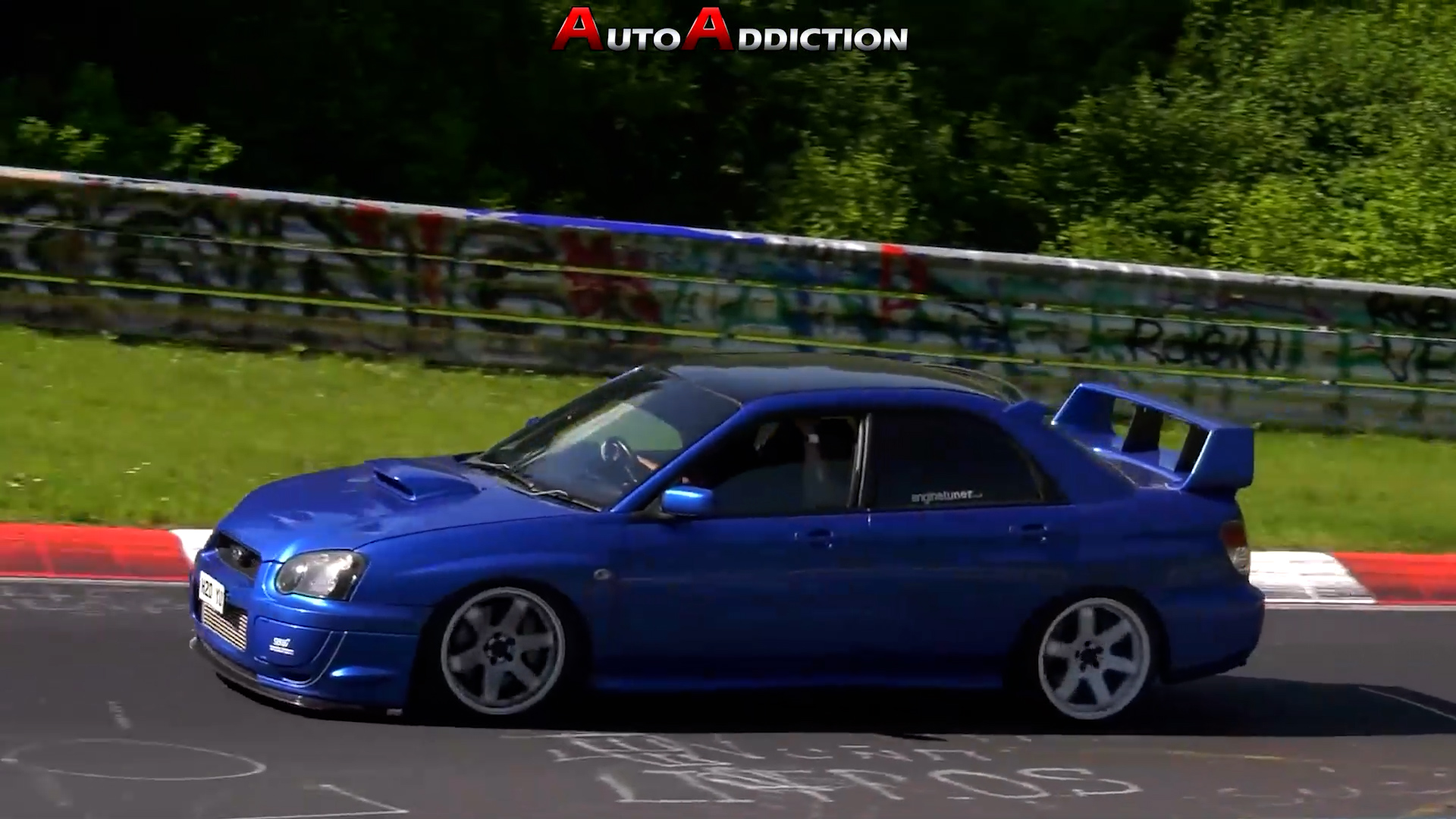 Cars Firing Exhaust Flames on the Nürburgring Nordschleife