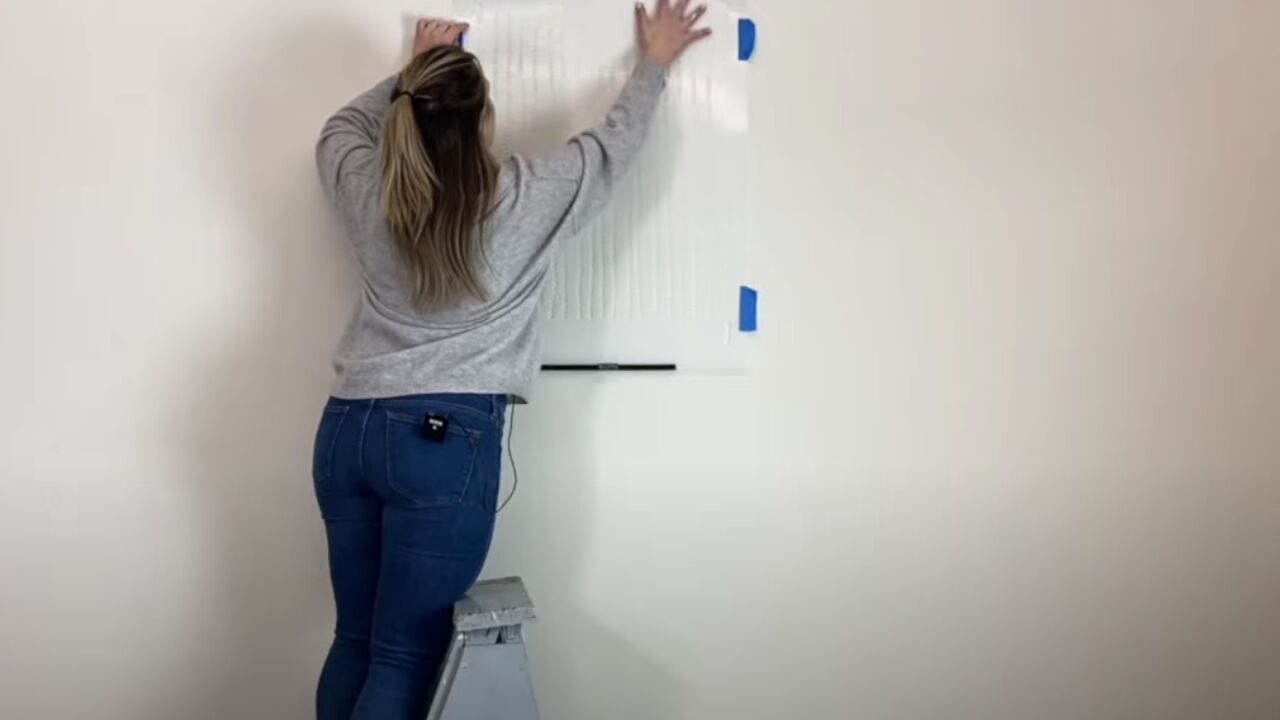 Faux Bead Wall