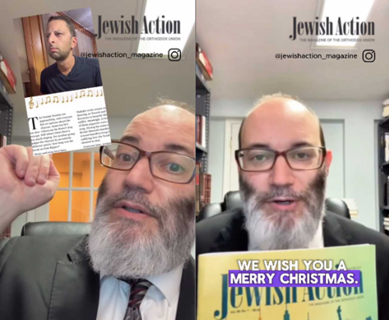 Musician Finds Christmas Music In Jewish Magazine — And Rabbi's ...