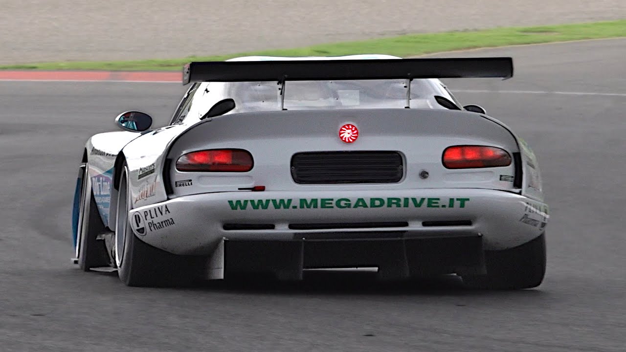 Dodge Viper GTS R GT1 V10 Engine Sound