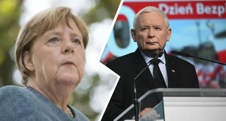 Jarosław Kaczyński punktuje Angelę Merkel. "Polityczna Mutti Tuska ...