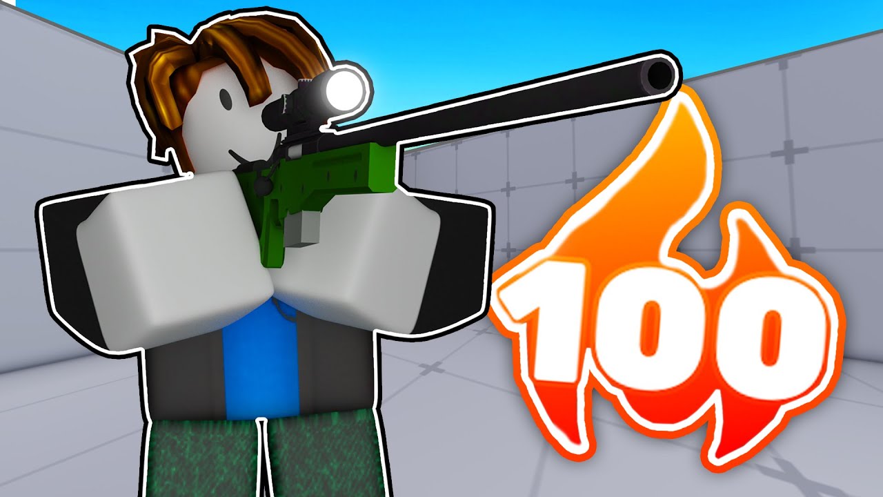 How I Got a 100 Win Streak with a Sniper in Roblox Rivals