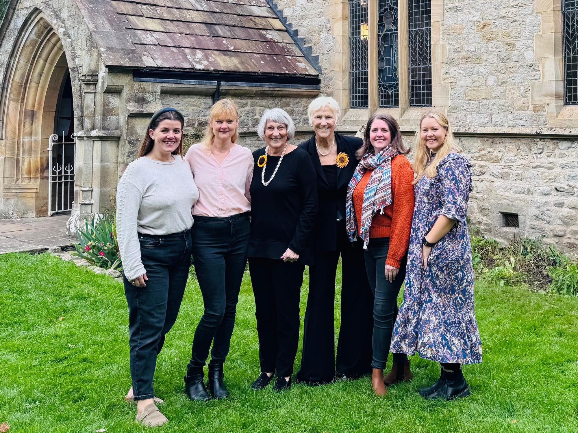 Cast of upcoming Calendar Girls stage production makes emotional visit ...