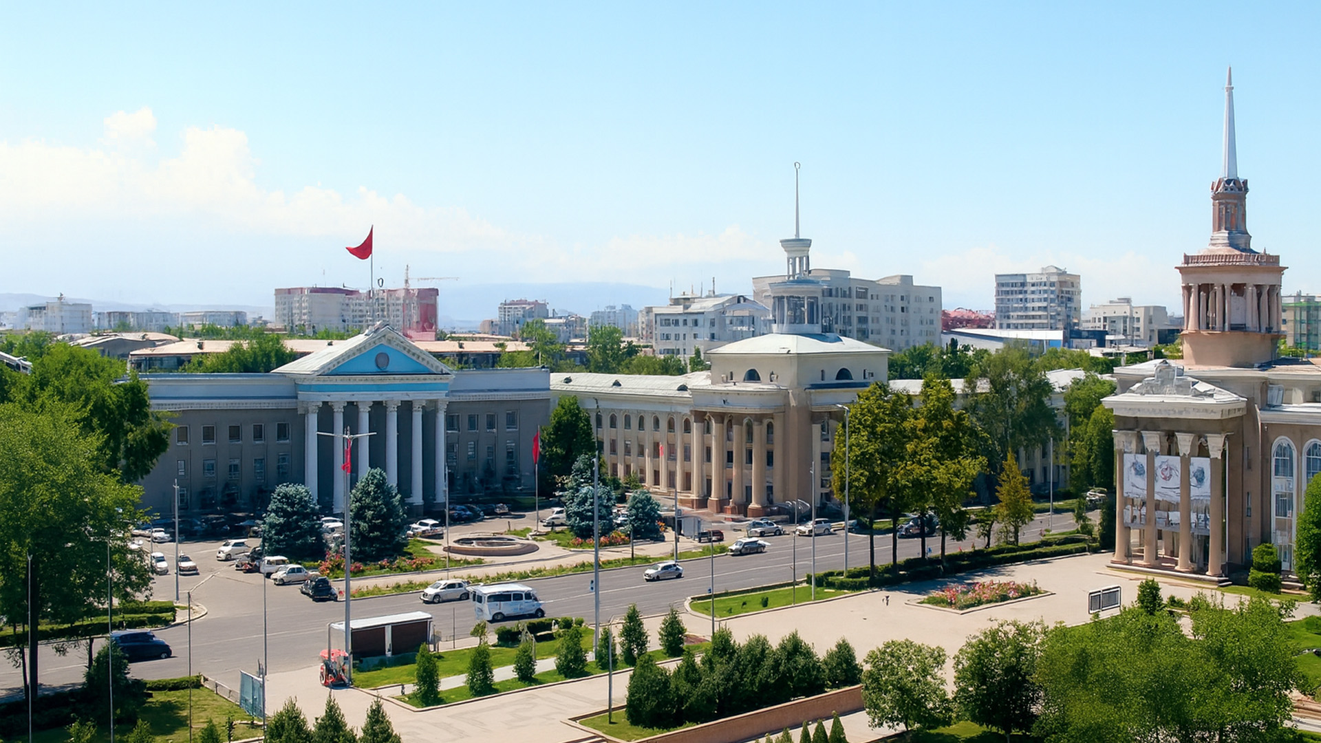 Bishkek – Capital City of Kyrgyzstan in 4K