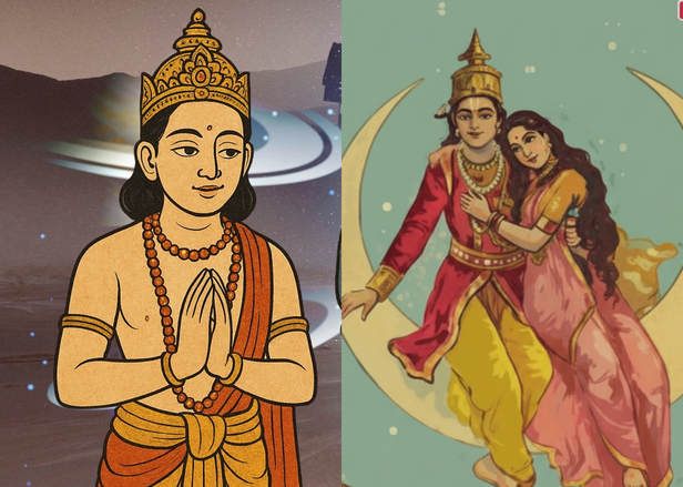 The Tale of Tara and Chandra’s Affair, And the Birth of Budha (Mercury)