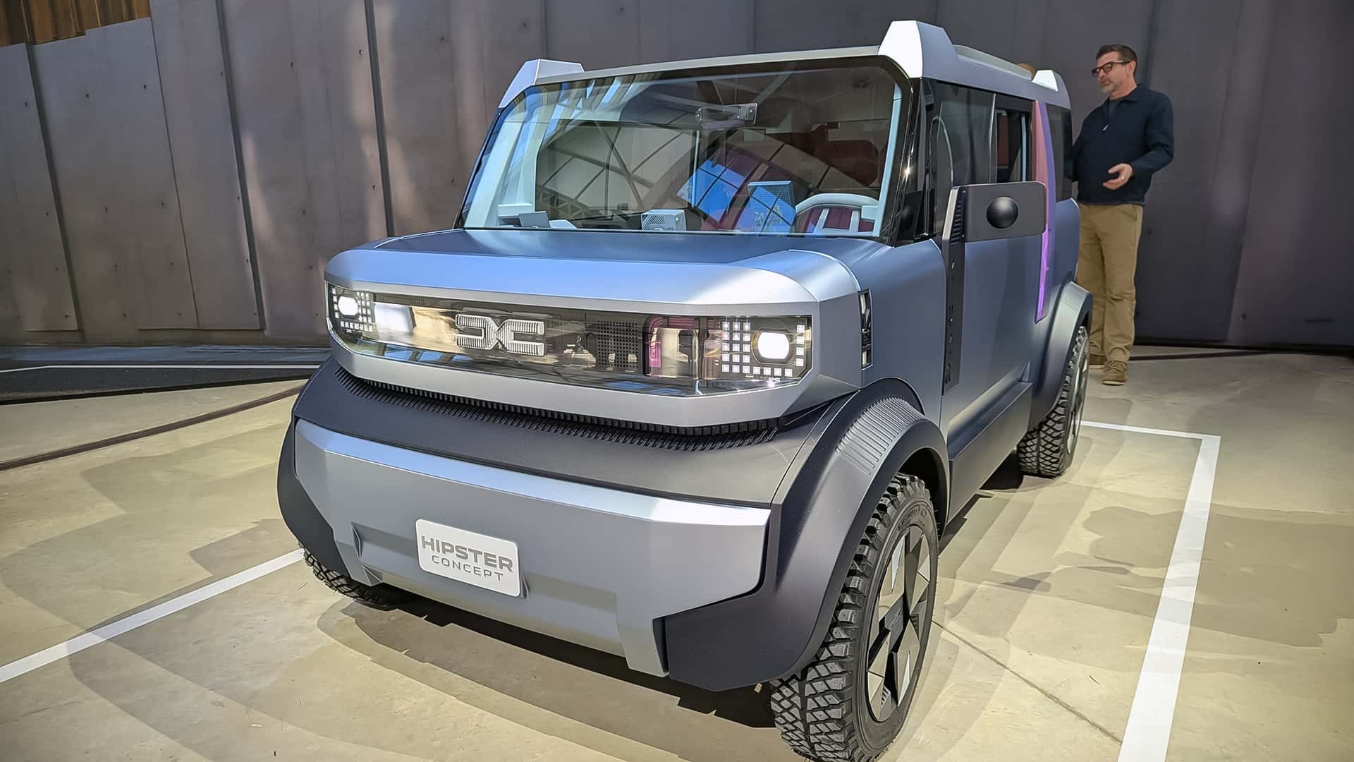 Dacia Hipster Konsepti, kutu gövdesiyle sahnede!