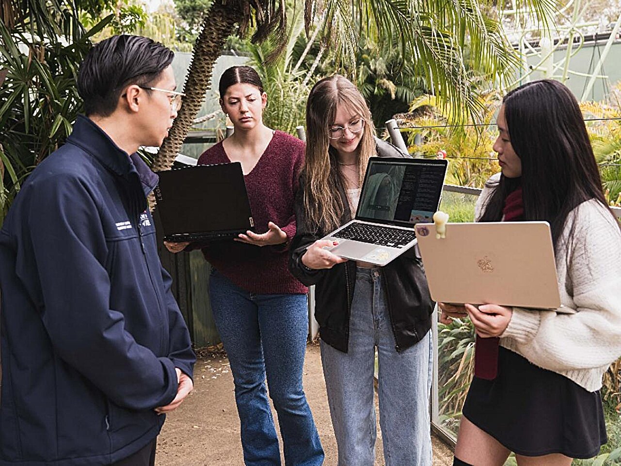 Zoo animals go wild for AI