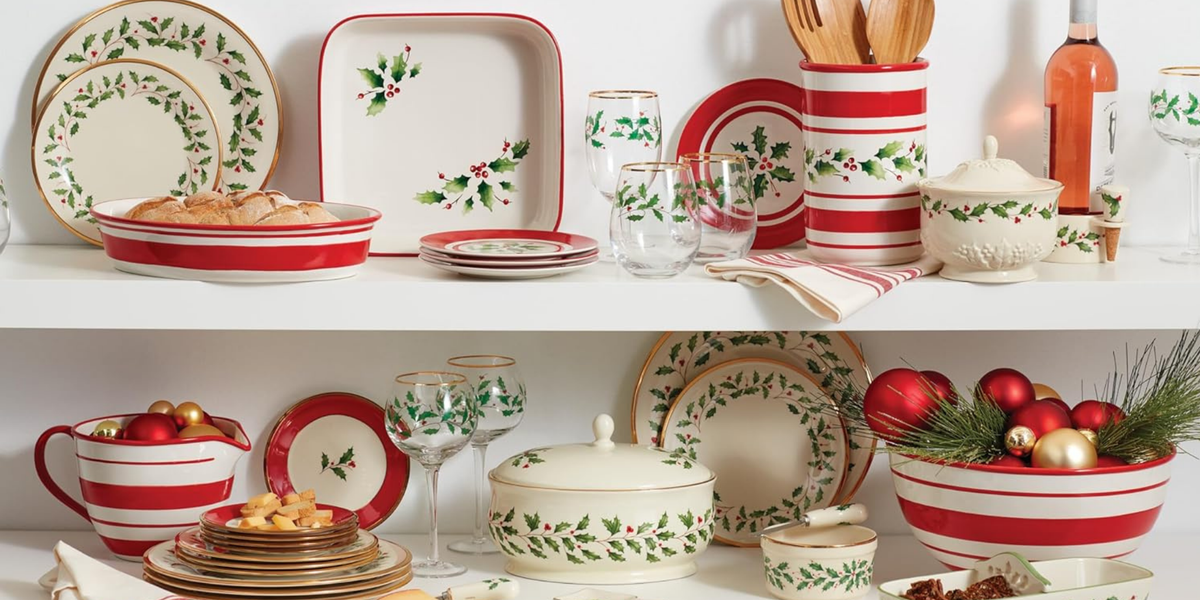 Amazon Is Selling Lenox Christmas Dinnerware That Reviewers Say Is Full ...