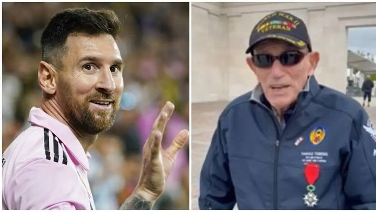 Lionel Messi Brings Century-Old Dream Alive for 102-Year-Old World War ...