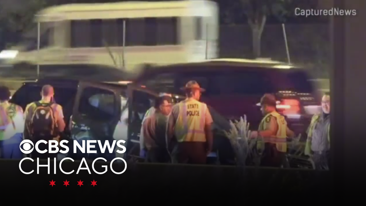 Driver dead after object crashes through windshield on Dan Ryan