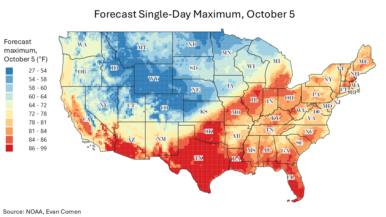 Get Ready For Record October Heat In These Northeast Cities
