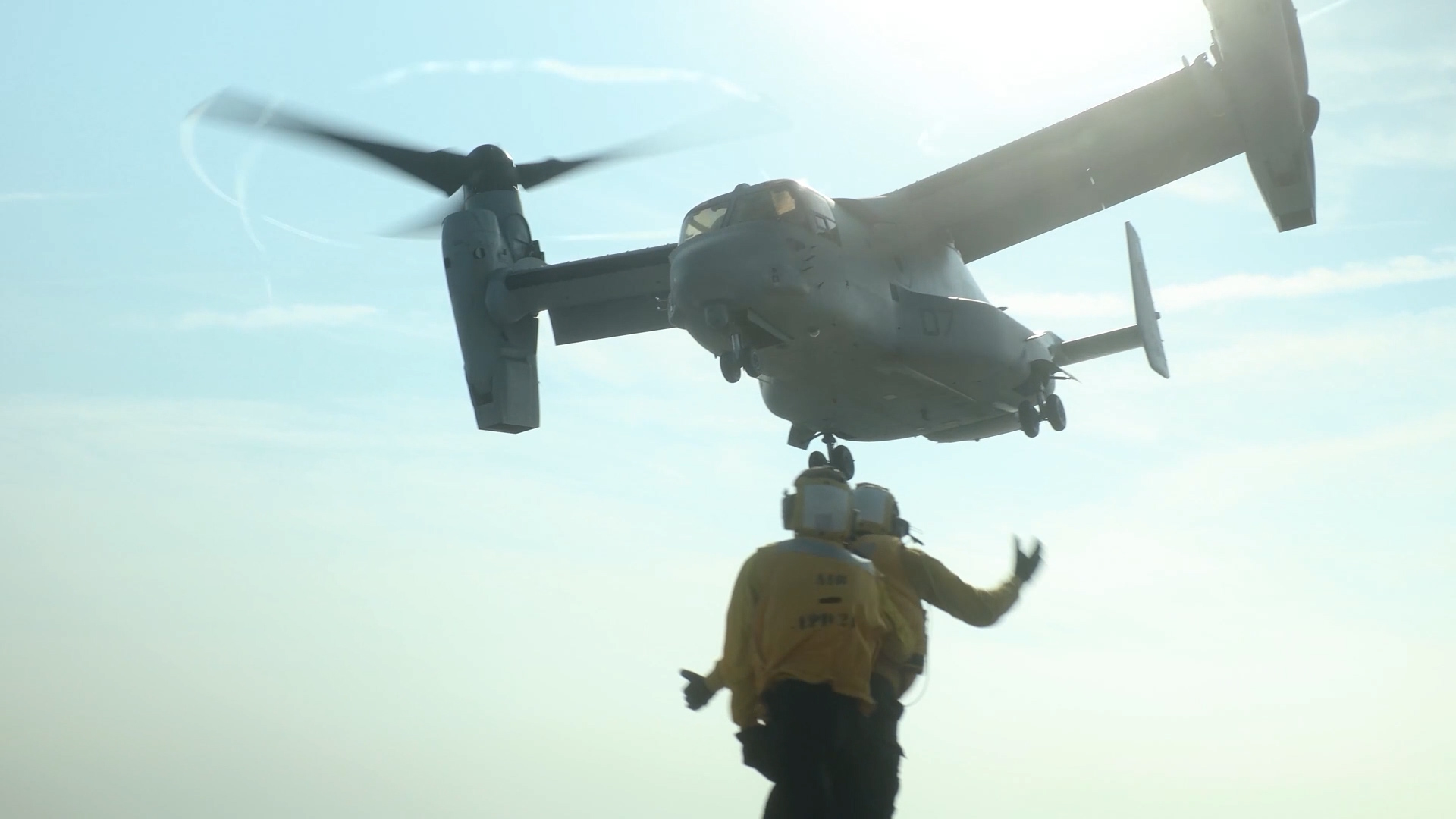 Operazioni di volo degli MV-22B Osprey dei Marines USA