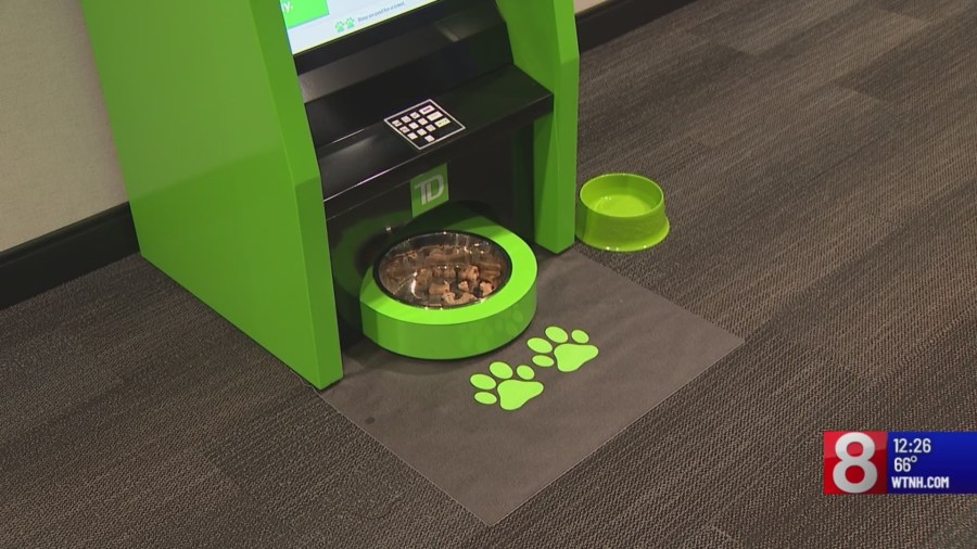 Connecticut bank opens ‘dog ATM’