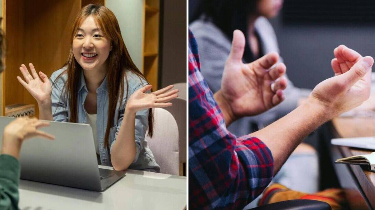 30 Interesting traits of people who talk a lot with their hands