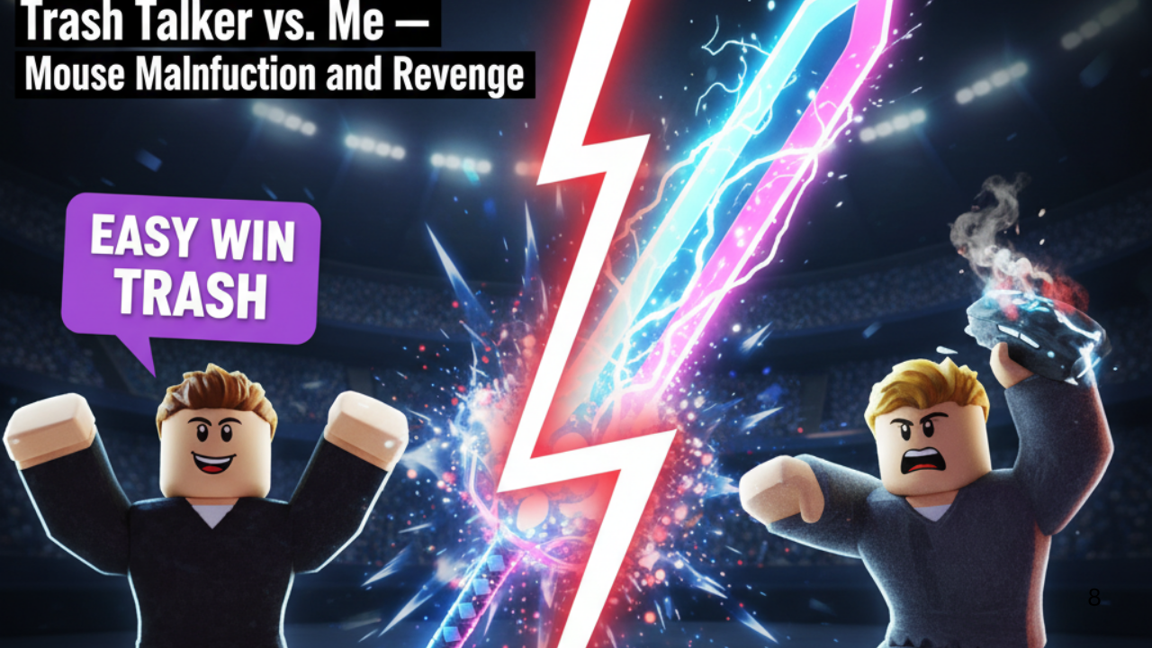 Roblox Blade Ball: Trash Talker vs. Me — Mouse Malfunction and Revenge