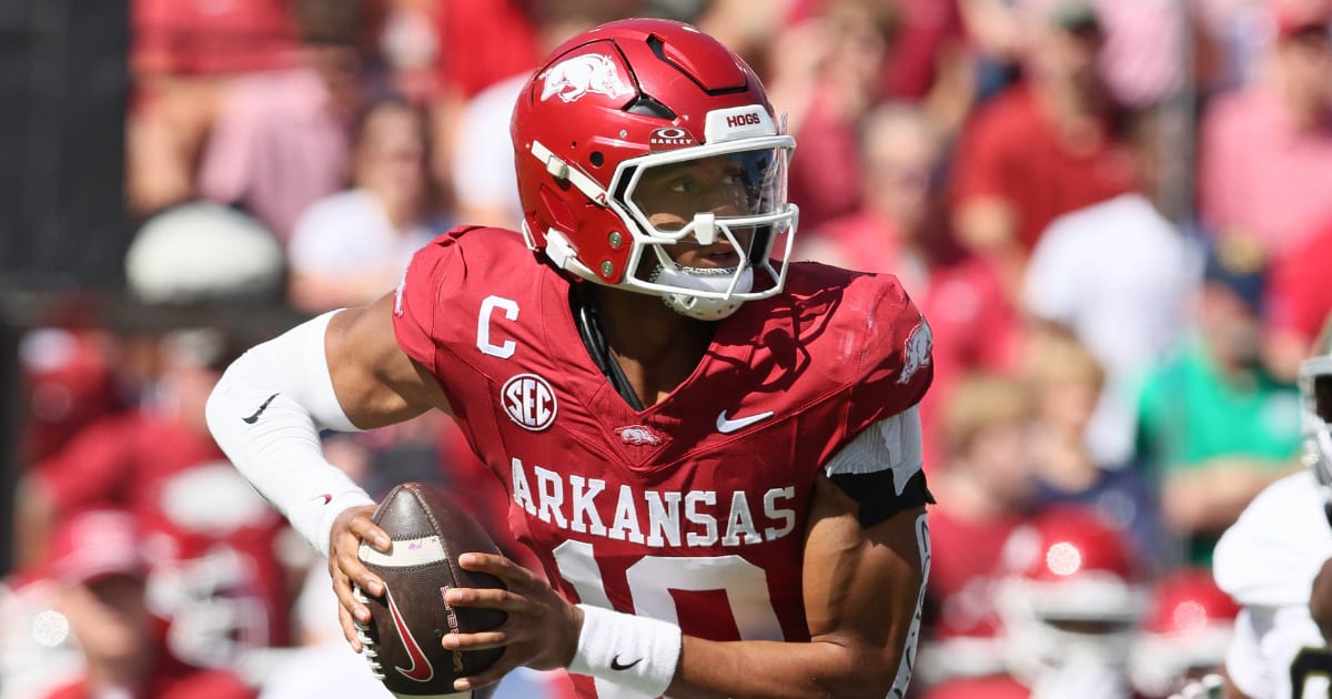Arkansas’ official depth chart for Tennessee game