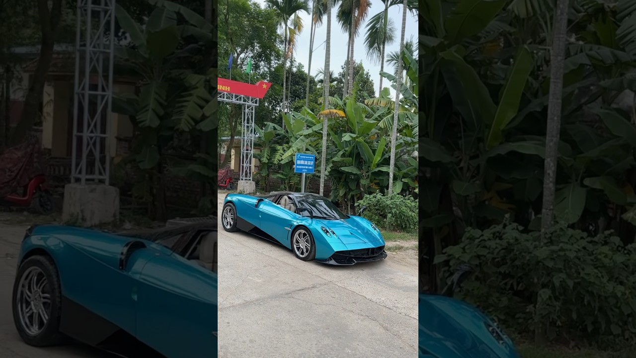 Homemade Pagani Huayra BC #koenigseggjesko #automobile #nhettv #pagani