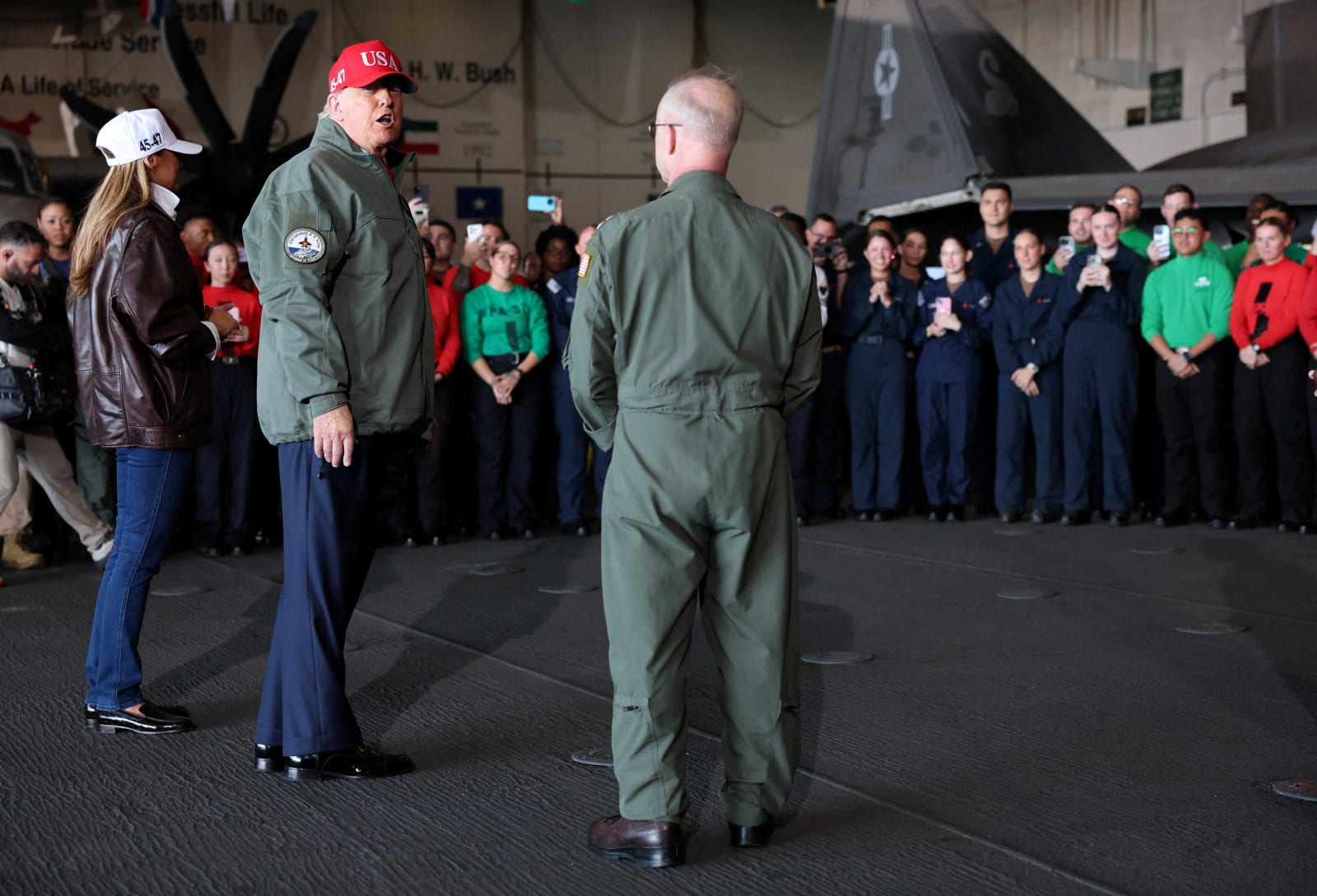 'Did not mention her name': Trump evades Republican governor candidate ...