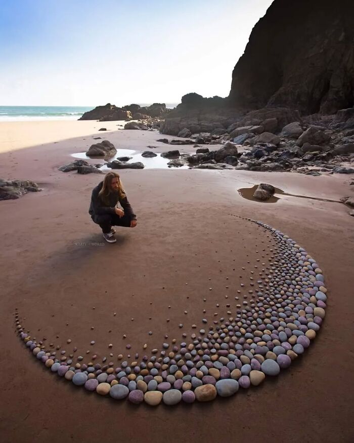 47 Patience-Requiring Land Art Pieces Made With Natural Materials ...