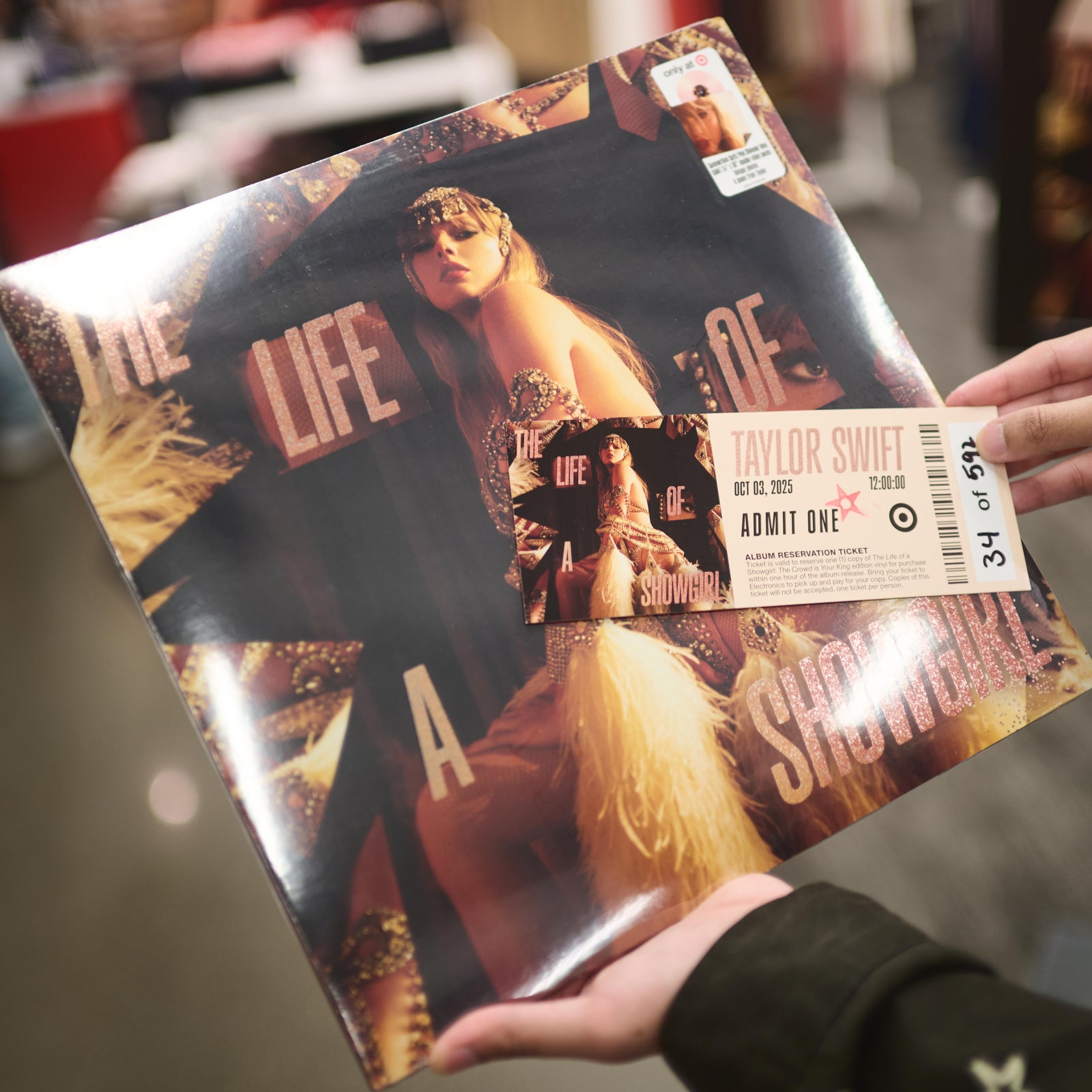 Taylor Swift's "Life of a Showgirl" movie grosses $34 million