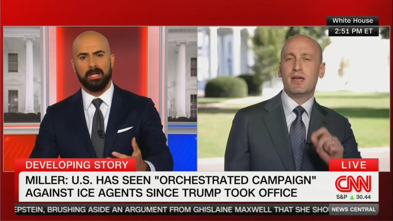 Stephen Miller Battles CNN Anchor Over ‘Domestic Terrorism’ in Portland ...
