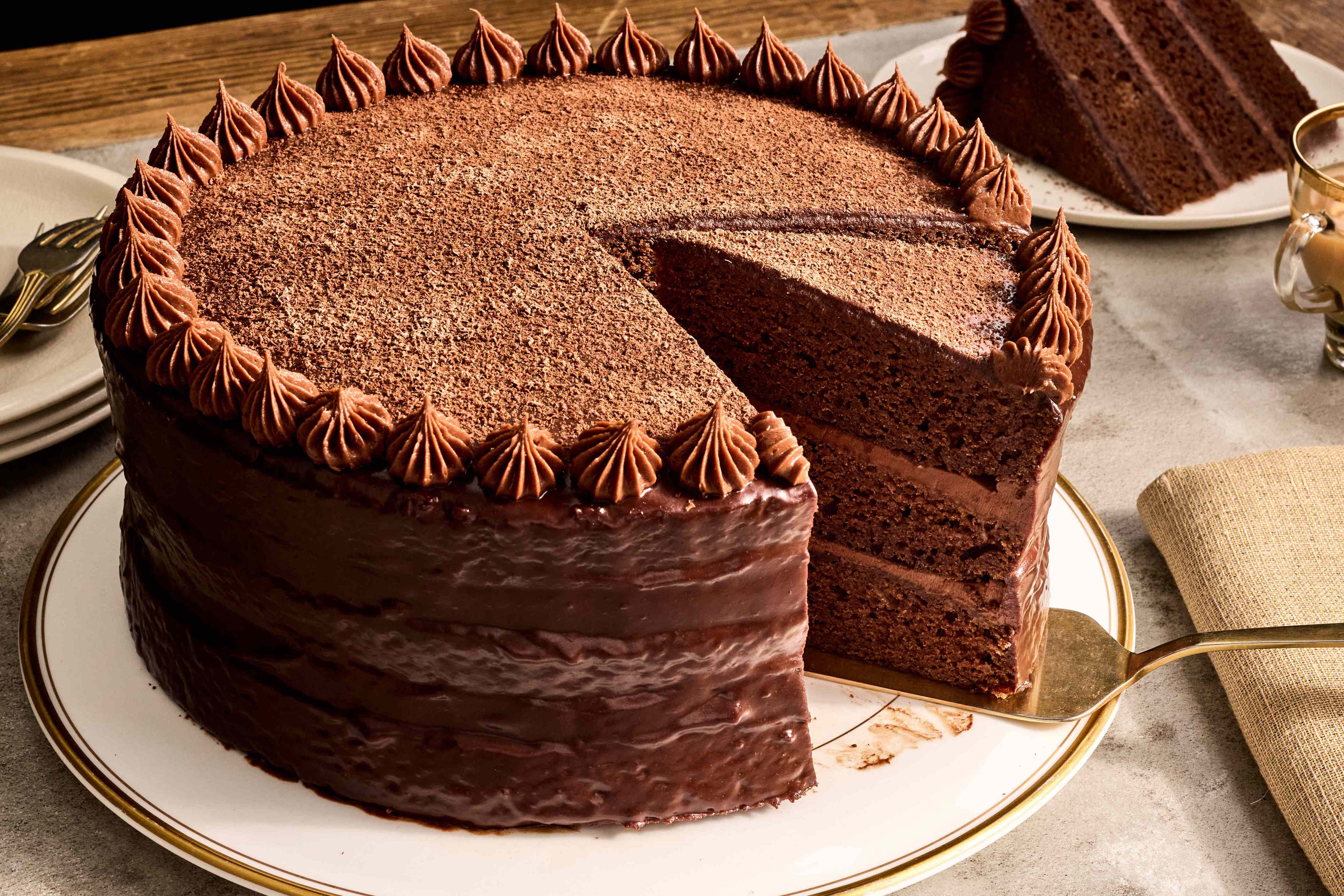 This 3-Layer Chocolate Truffle Cake Has Been My Family's Favorite For ...