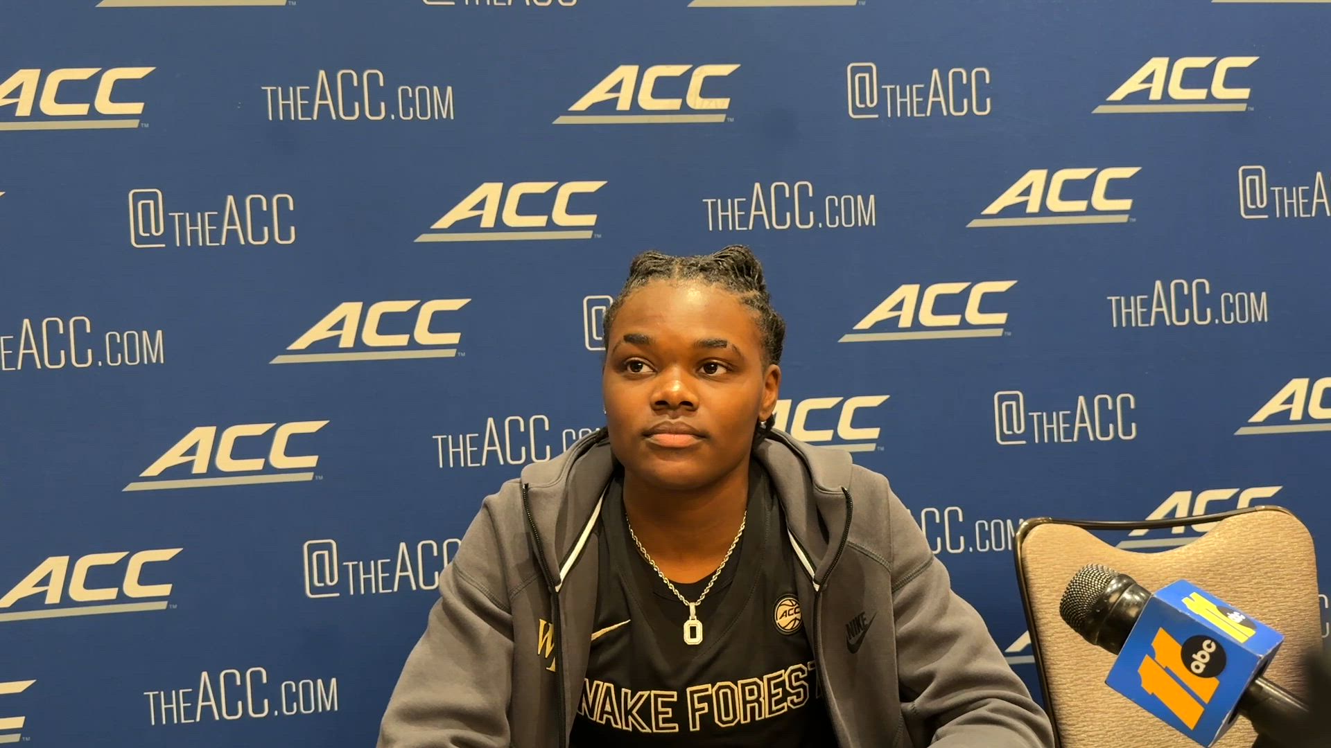 Wake Forest's Milan Brown Talks about the Upcoming Women's Basketball ...