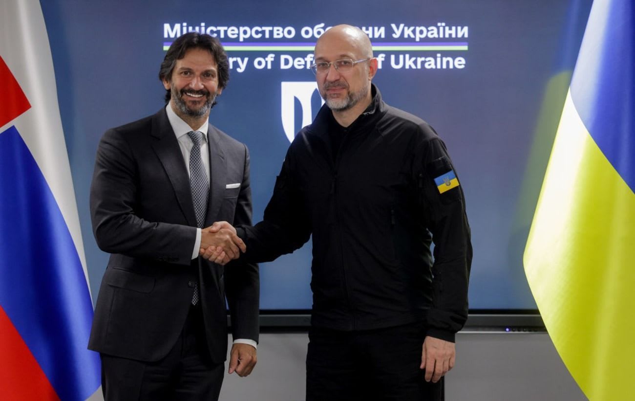 Ukrainian defense minister unveils details of Slovakia's aid package