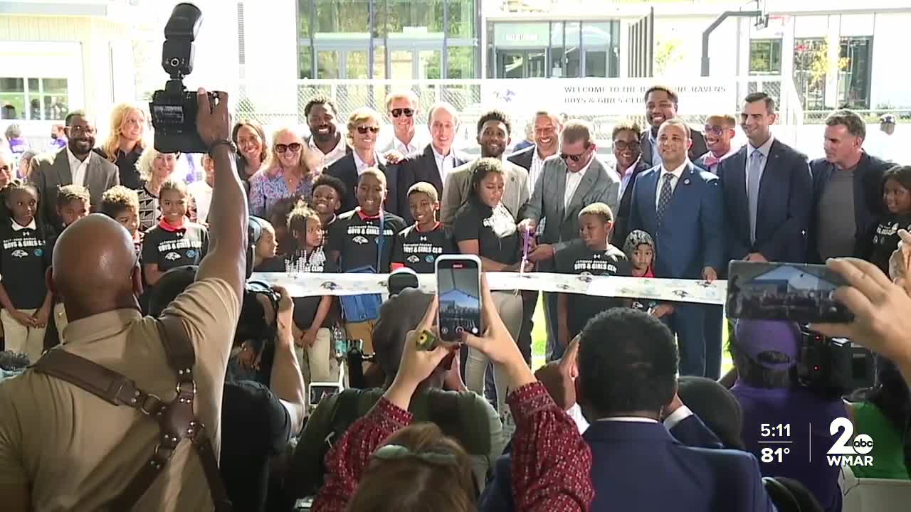 Ravens fund new West Baltimore youth center with $20M investment