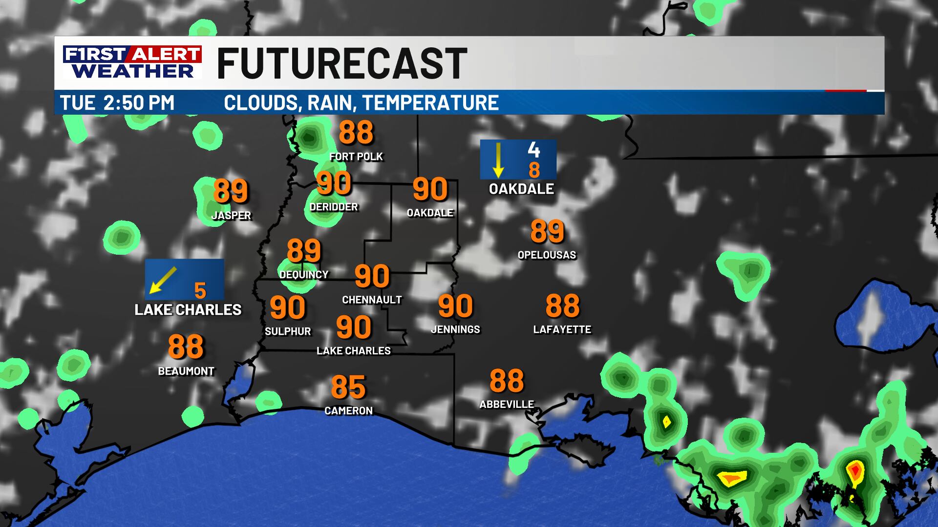 First Alert Forecast: Warm and humid weather continues for a few more days
