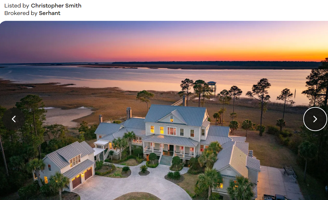 ‘Private paradise' with 22-acre estate lists in SC. You need a boat to get there