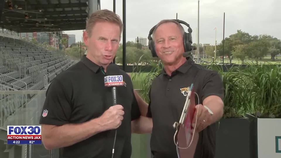 Chief Meteorologist Mike Buresh catches up with Jags broadcaster Brian ...