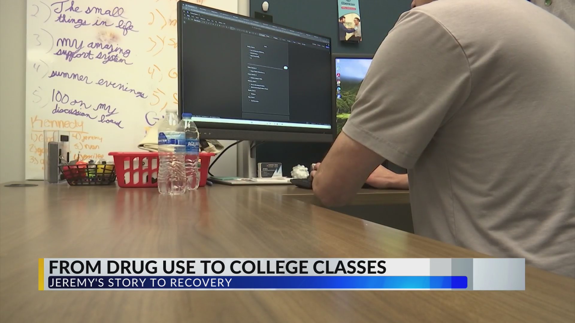 From drug use to college classes: Jeremy Bailey's story