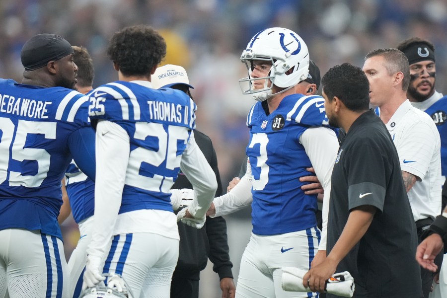 Colts kicker Shrader to miss rest of season