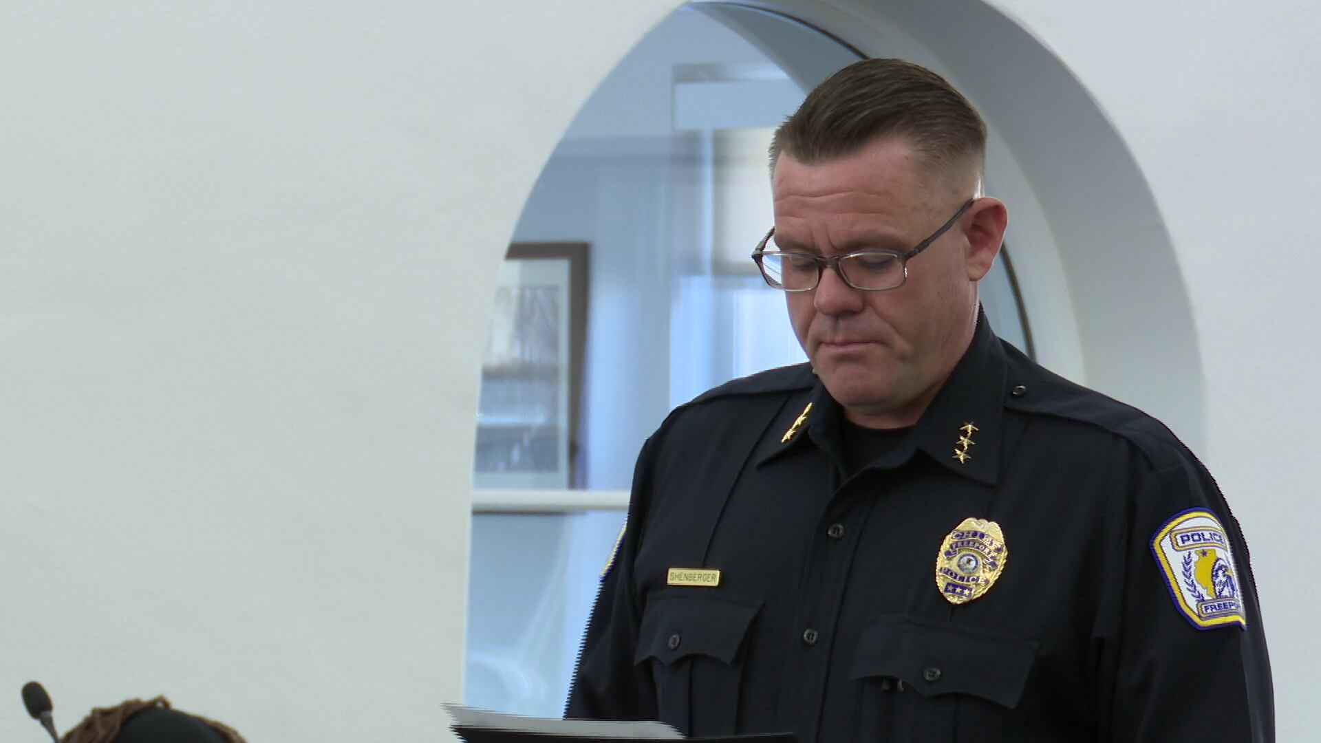 Freeport Police Chief Chris Shenberger to retire