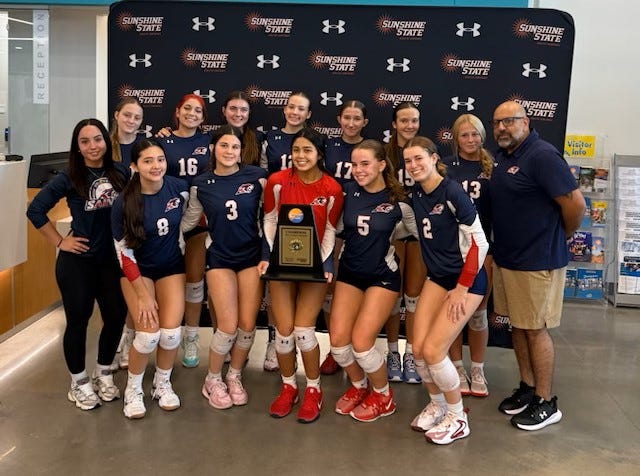 All Saints volleyball wins SSAA title, Santa Fe gears up for postseason