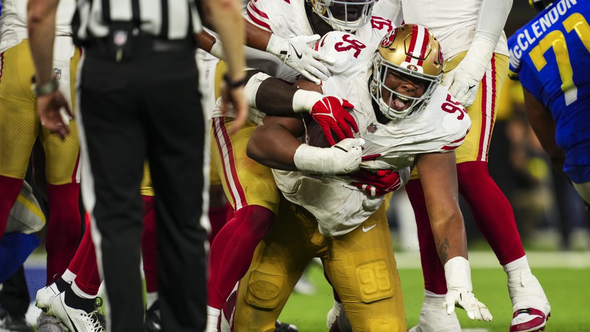 Alfred Collins states game-saving punch in 49ers' win felt like his ...