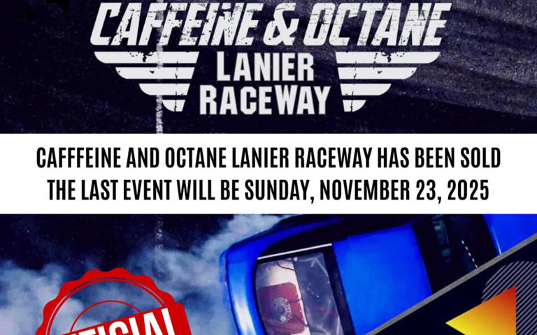 Caffeine and Octane Lanier Raceway in Georgia Has Officially Been Sold