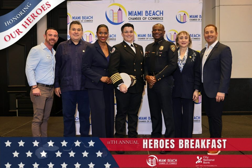 Miami Beach Chamber of Commerce Hosts 11th Annual Heroes Breakfast ...