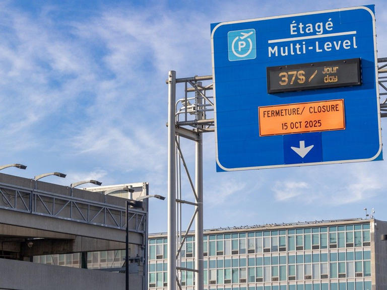 Trudeau airport closes 4,500 parking spots as it redevelops area