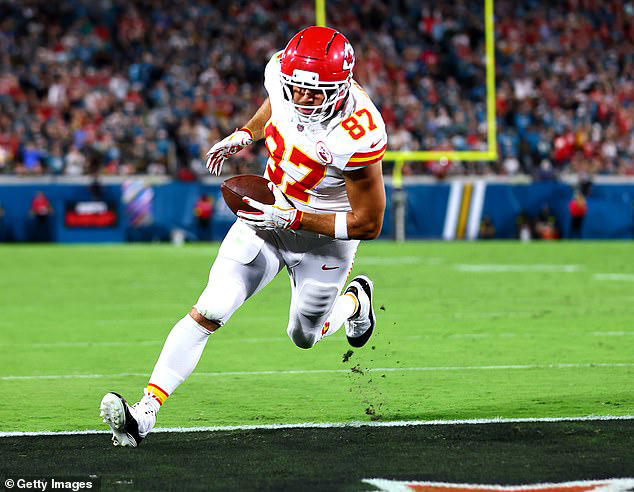 Travis Kelce makes more history in Chiefs-Jaguars game as NFL icon sets ...
