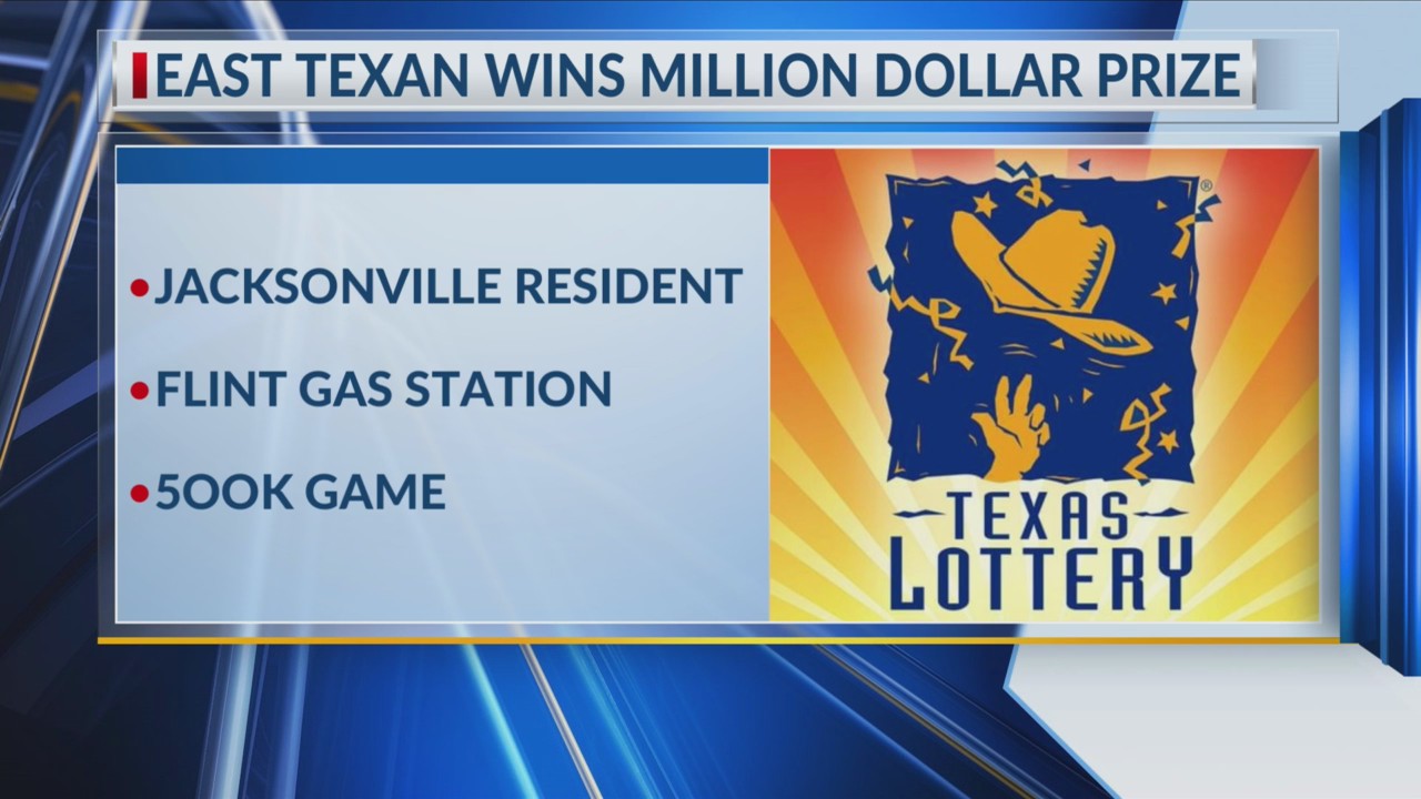 East Texan wins $1 million scratch ticket prize at Flint gas station