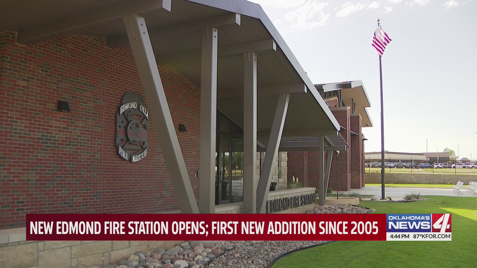 New Edmond fire station opens; First new addition since 2005