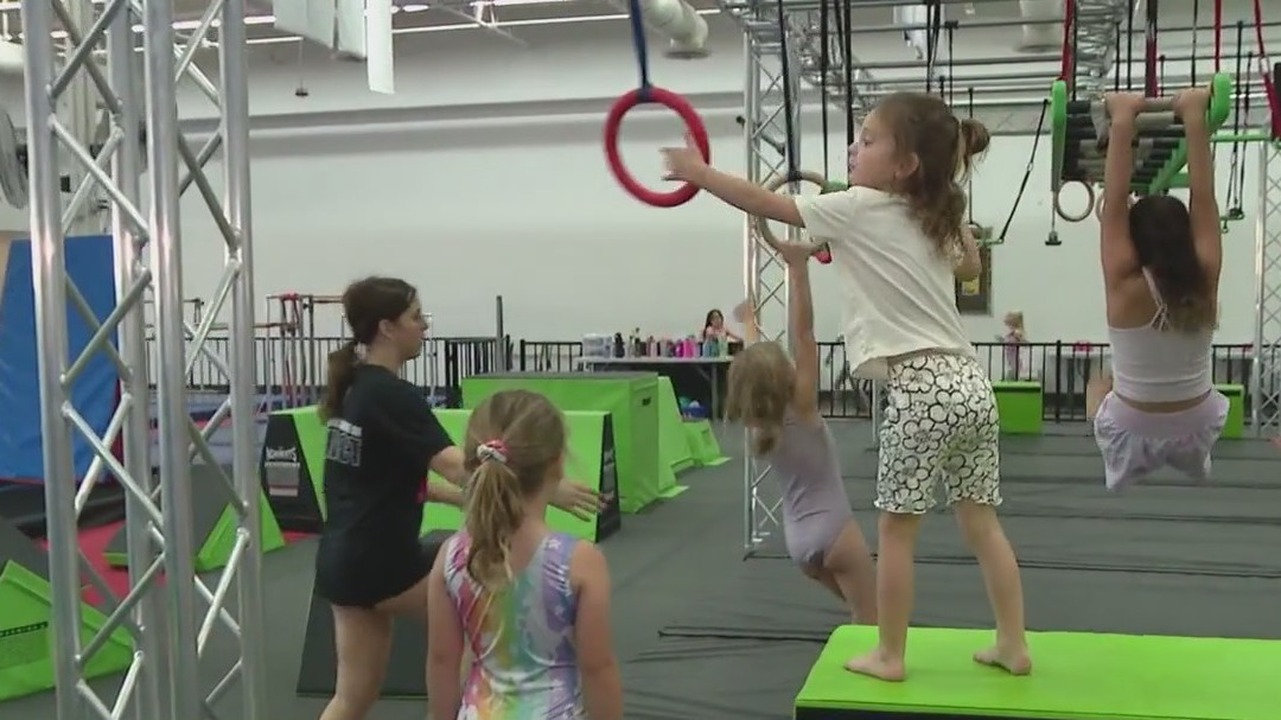 Impact Gymnastics keeps kids busy during fall break