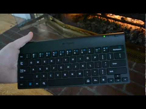 Logitech Tablet Keyboard Unboxing and Overview
