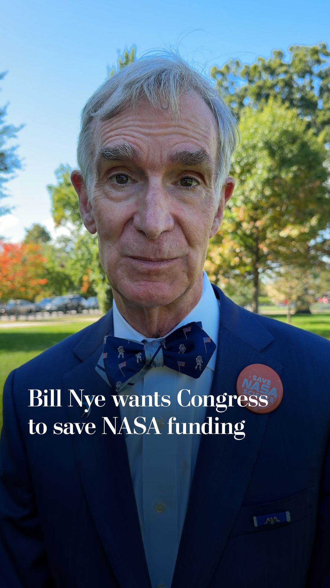 Bill Nye wants Congress to save NASA funding