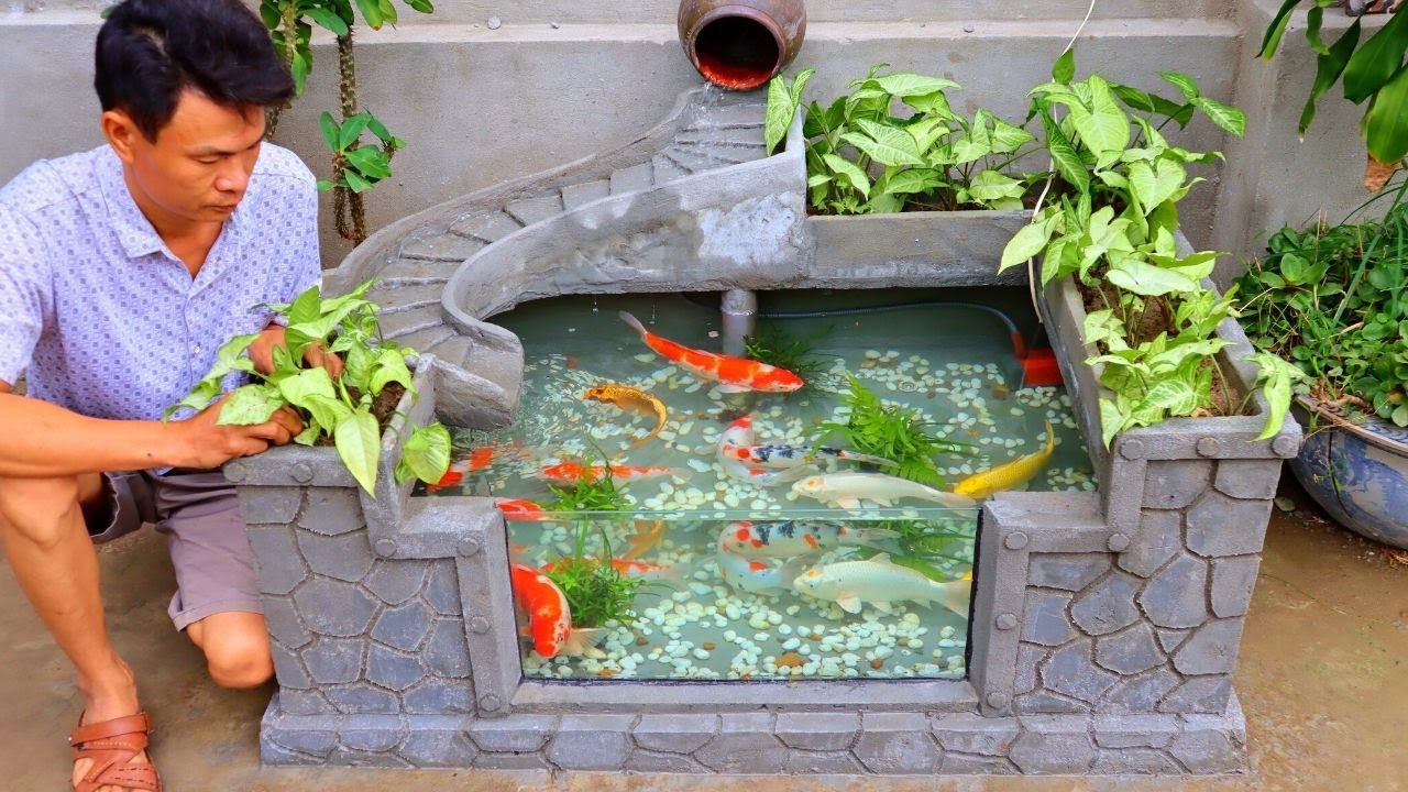 DIY modern aquarium stand – creative home design ideas